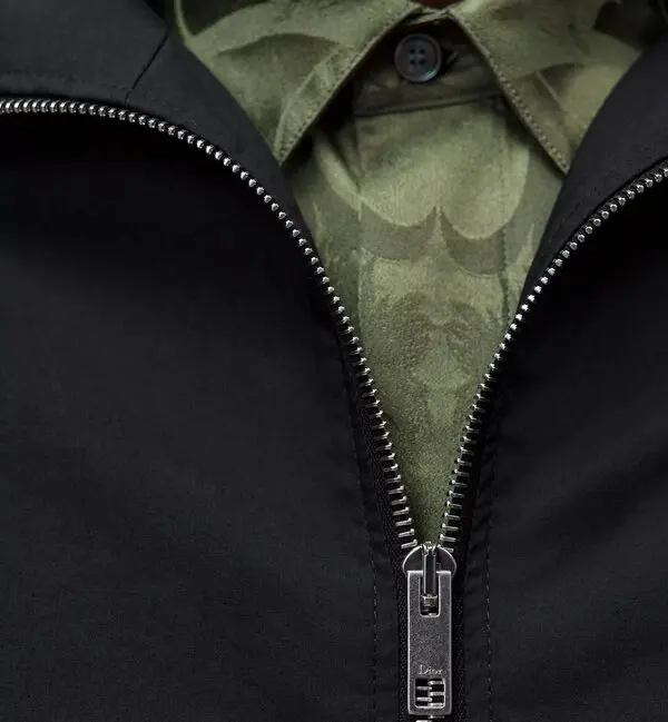 Dior Zipped Shirt With Médaillon Patch