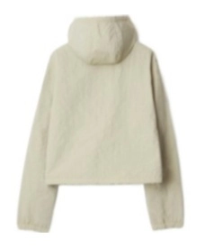 Burberry Checked Hooded Zip-up Reversible Jacket