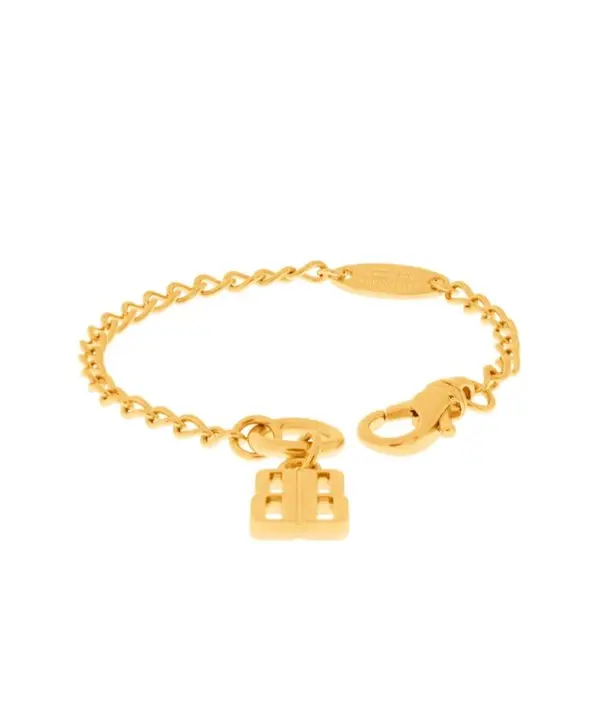 Balenciaga Nano Bb Thin Bracelet