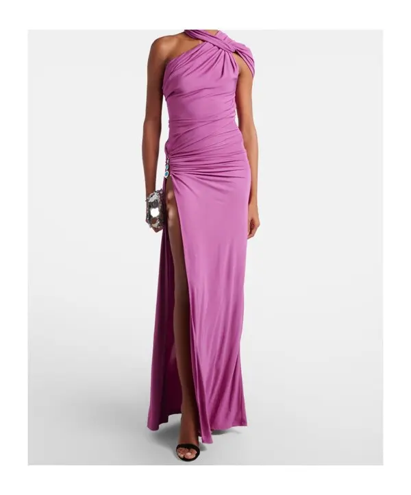 Christopher Esber Elegant Ruched Knit Dress