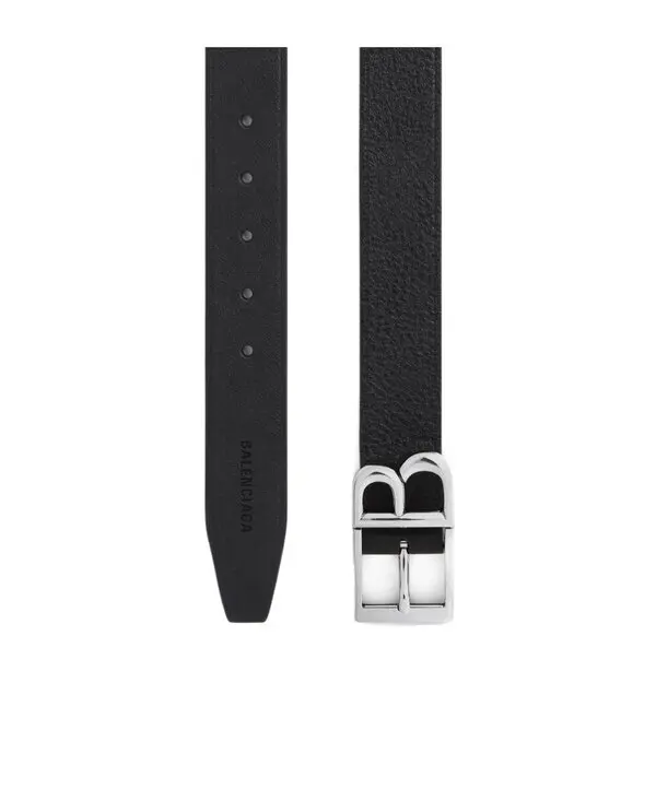 Balenciaga Classic B Belt - Black