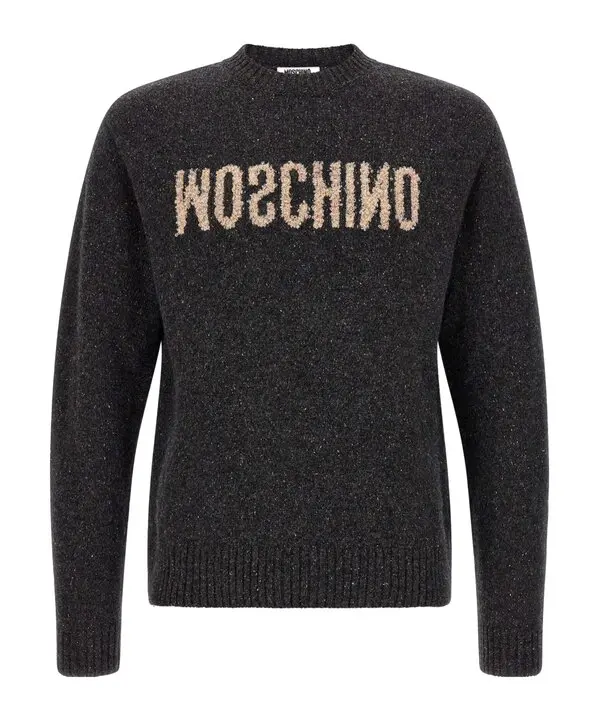 Moschino Mirrored Logo Sweater