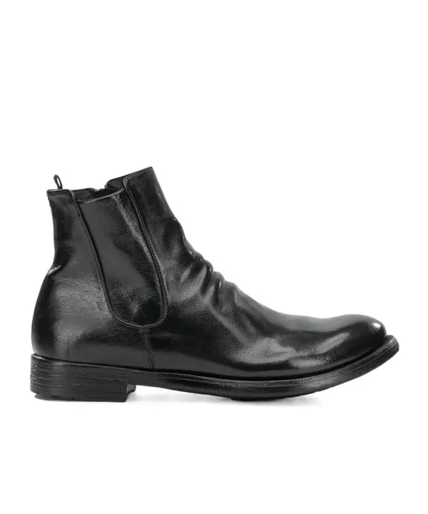Officine Creative Hive 036' Ankle Boots With Zipper - Black