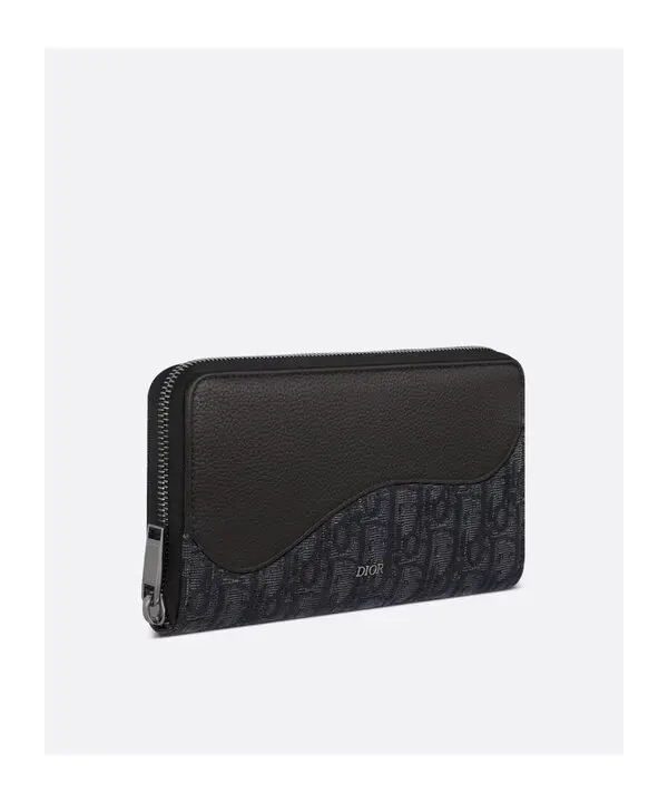 Dior Saddle Zipped Long Wallet
