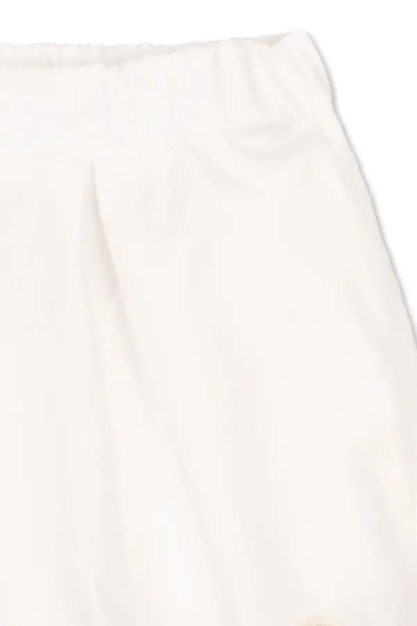 Moncler Logo-patch Cotton Bloomers