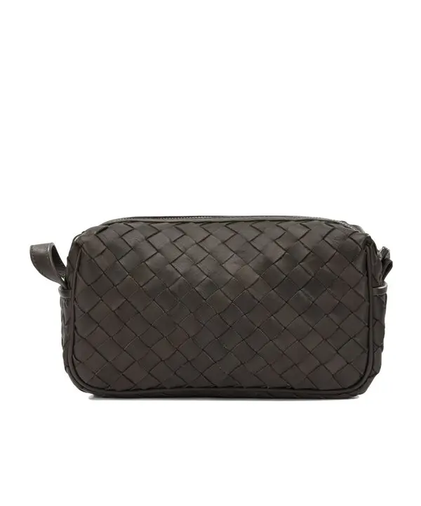 Officine Creative Woven Leather Clutch