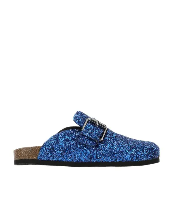 Philosophy Di Lorenzo Serafini Glittered Slip-on Sandals - Blue