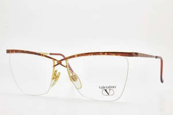 Valentino Garavani Half Rim Eyeglasses