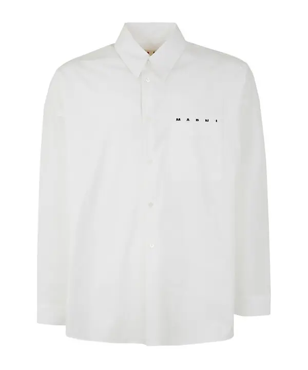 Marni Logo Long-sleeved Shirt