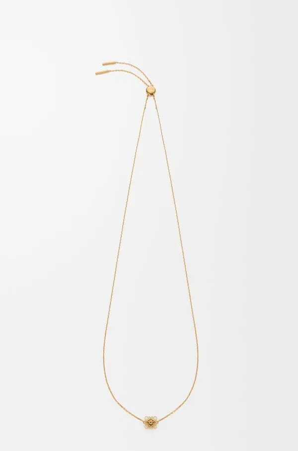 Loewe Anagram Pendant Necklace