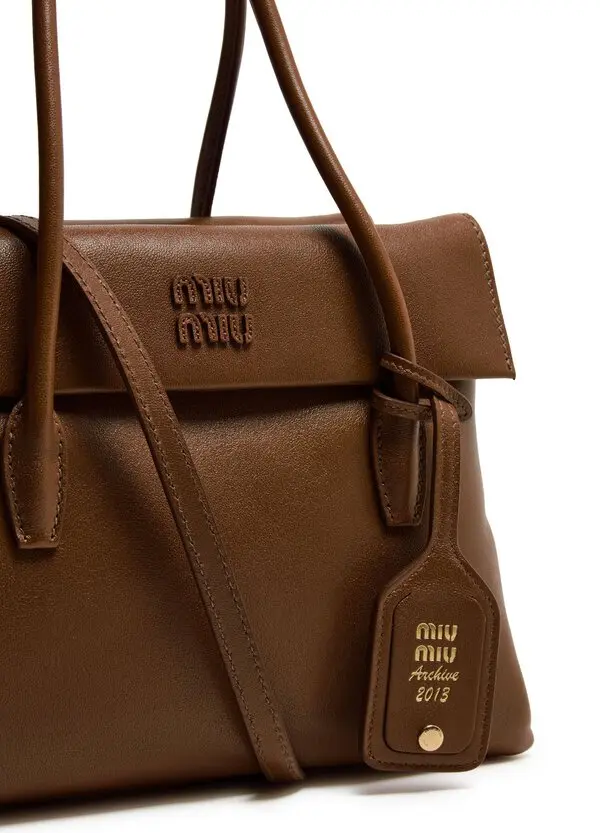 Miu Miu Nappa Leather Archive Bag