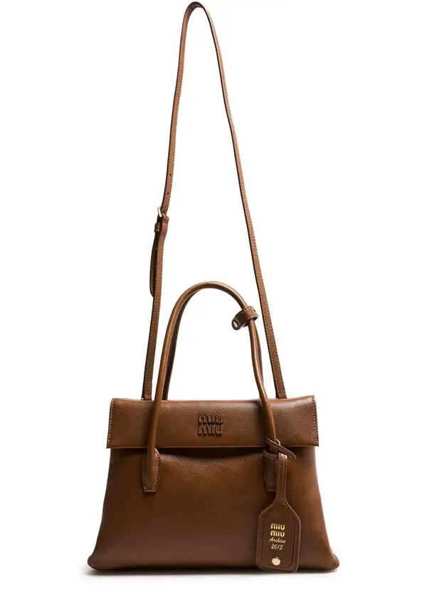 Miu Miu Nappa Leather Archive Bag