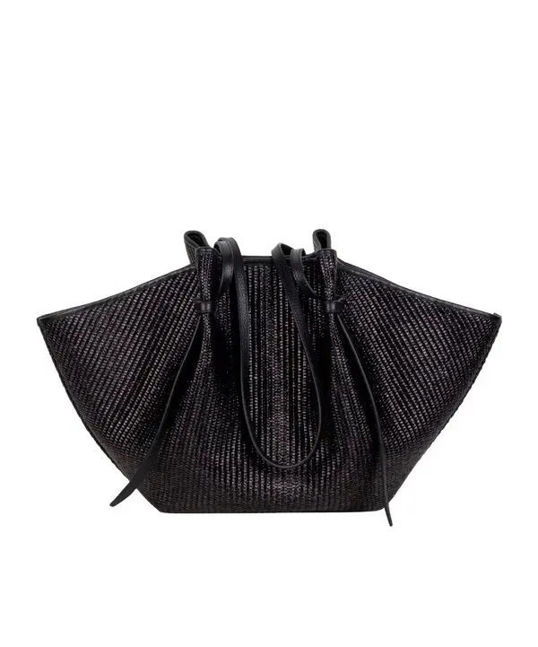 Yuzefi Woven Details Shoulder Bag