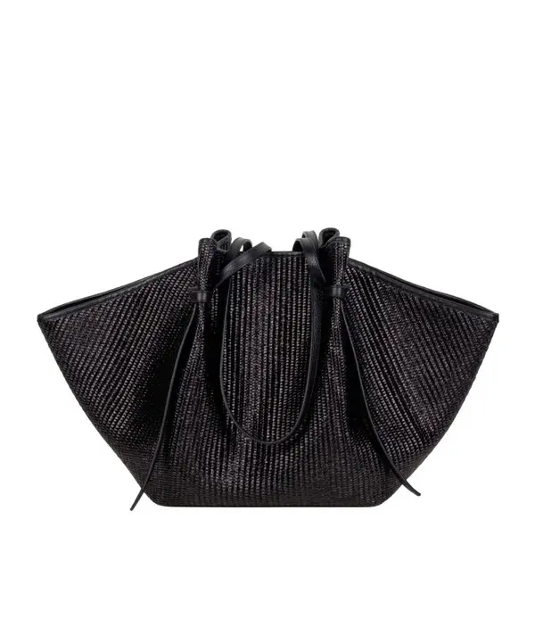 Yuzefi Woven Details Shoulder Bag