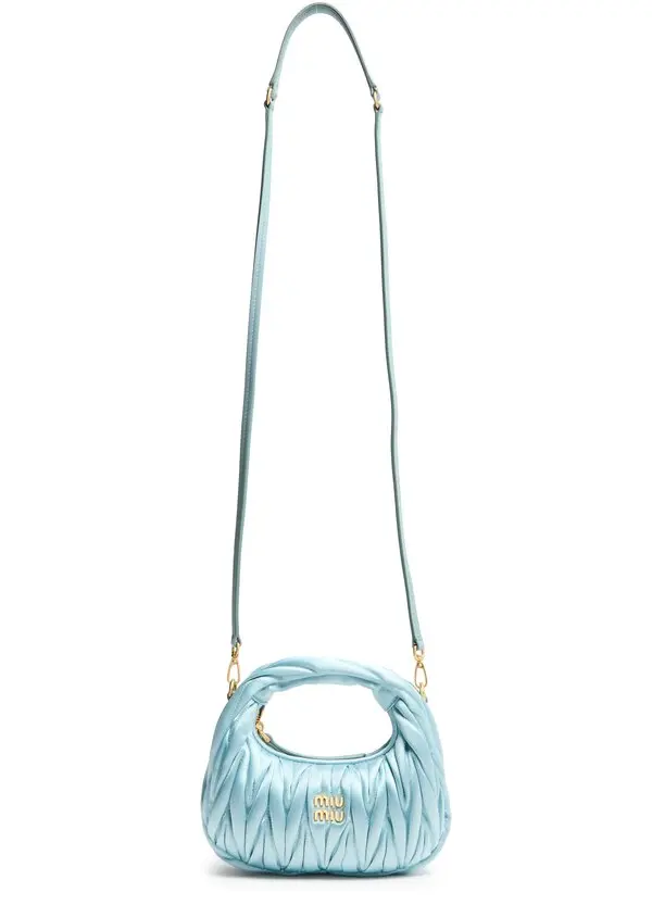 Miu Miu Mini Sating Wander Bag