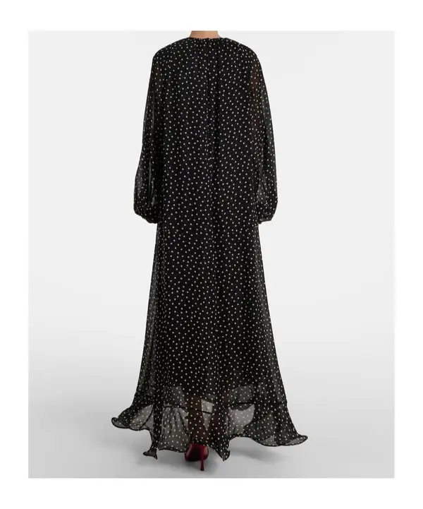 Dorothee Schumacher Dancing Dots Polka-dot Maxi Dress