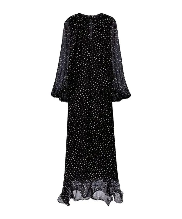 Dorothee Schumacher Dancing Dots Polka-dot Maxi Dress