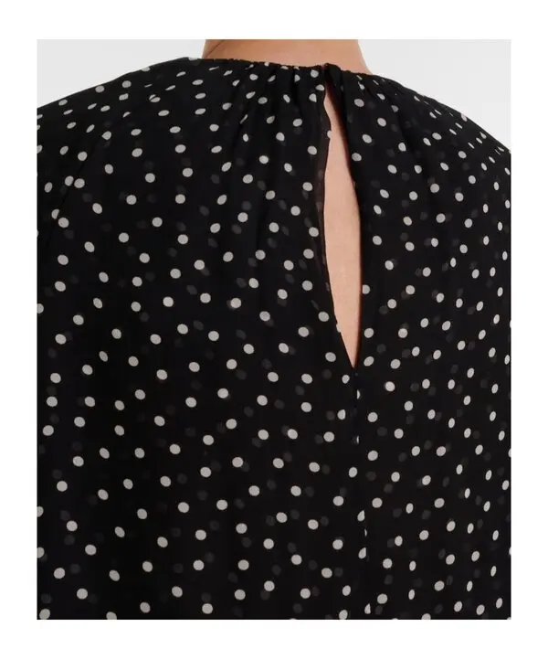 Dorothee Schumacher Dancing Dots Polka-dot Maxi Dress