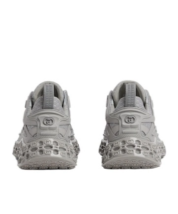 Gucci 3d Effect Interlocking G Sneakers - Grey