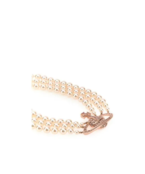 VIVIENNE WESTWOOD Pearl Necklace With Orb Pendant