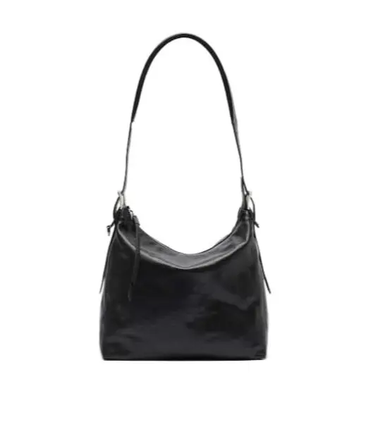 LEMAIRE Small Belted Leather Tote Bag