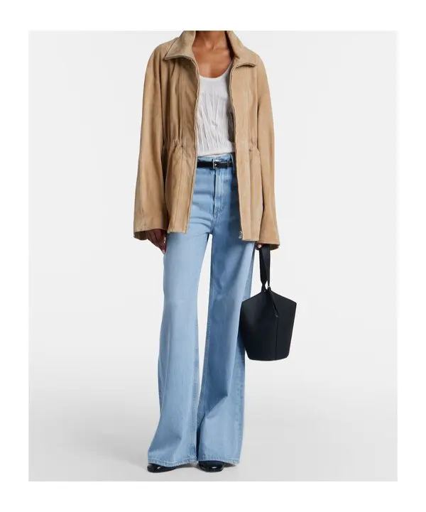 Nour Hammour Passage Suede Jacket