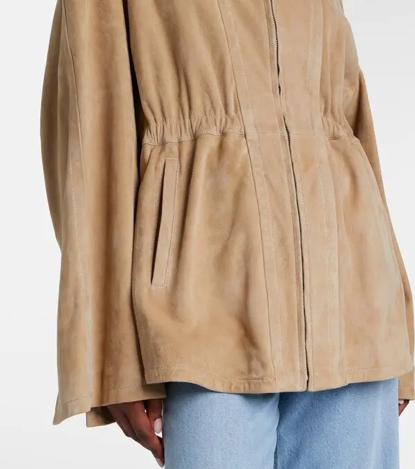 Nour Hammour Passage Suede Jacket