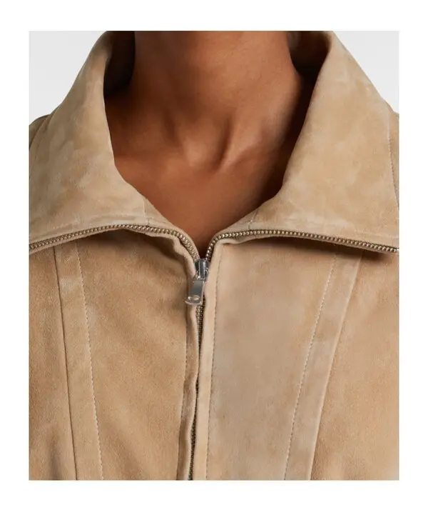 Nour Hammour Passage Suede Jacket