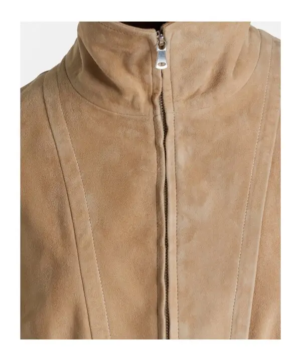 Nour Hammour Passage Suede Jacket