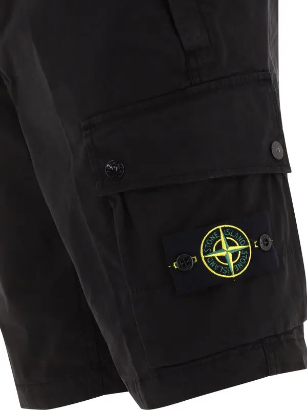 Stone Island Belt-loop Shorts