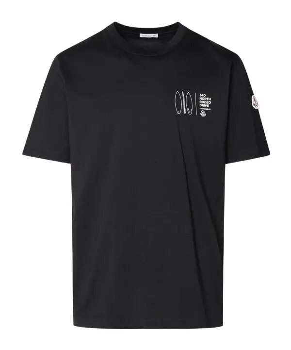 Moncler Logo Detailed Crewneck T-shirt