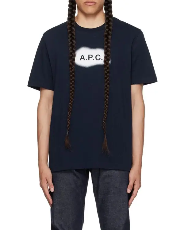 A.p.c. Logo-printed Crewneck T-shirt