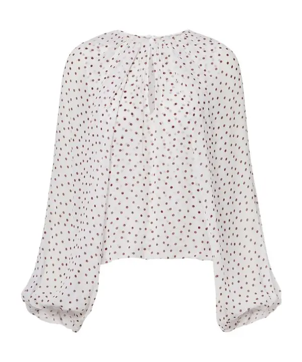 Dorothee Schumacher Polka Dot Pattern Cover-up - White