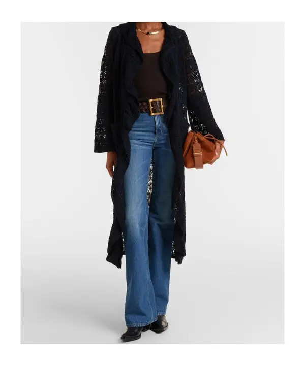 Dorothee Schumacher Cotton Blend Crochet Jacket