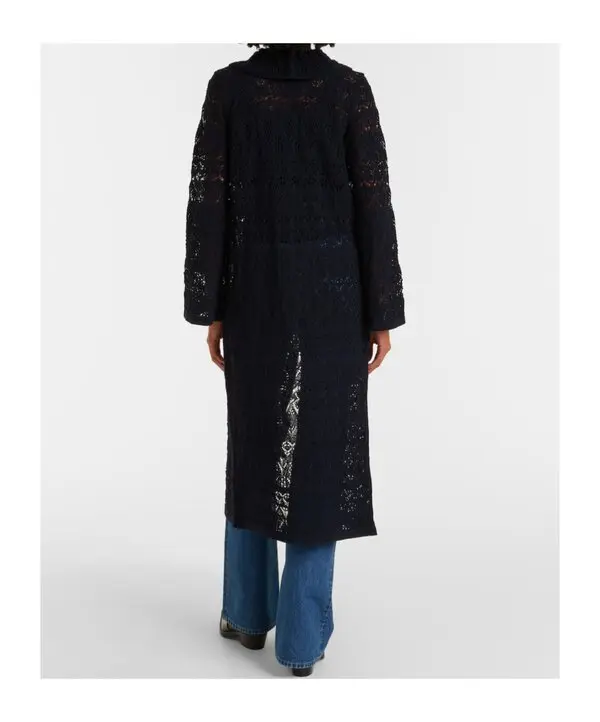 Dorothee Schumacher Cotton Blend Crochet Jacket