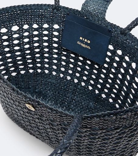 Rixo X Dragon Diffusion Lucine Leather Tote Bag