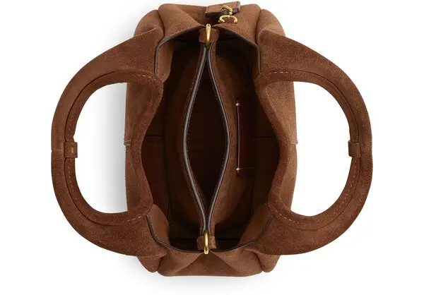 COACH Lana 19 Suede Shoulder Bag