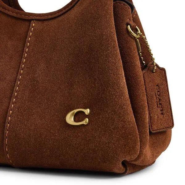COACH Lana 19 Suede Shoulder Bag