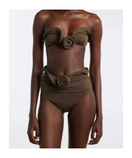 Magda Butrym Floral-appliqué Bikini Bottoms