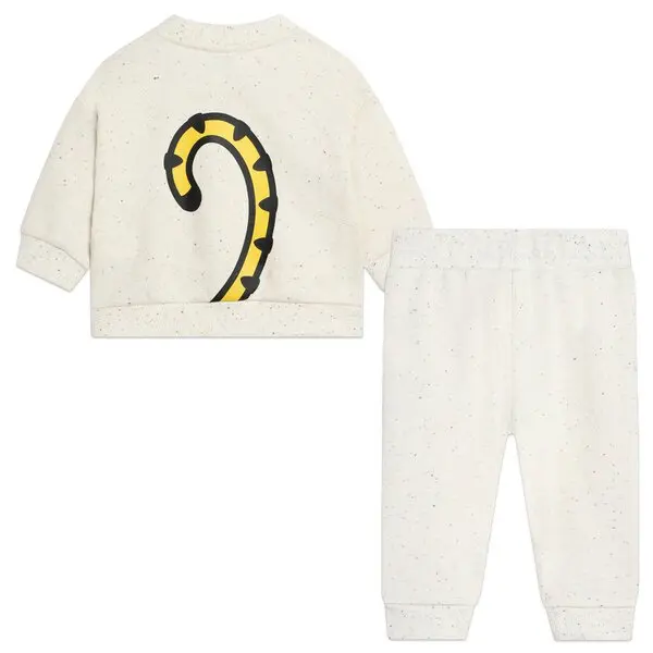 Kenzo Tiger Print Sweatshirt And Elastic Waist Pants Set