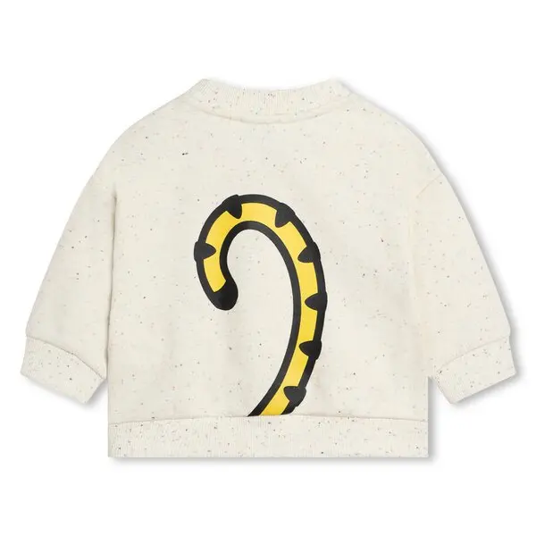 Kenzo Tiger Print Sweatshirt And Elastic Waist Pants Set