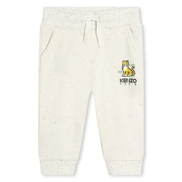 Kenzo Tiger Print Sweatshirt And Elastic Waist Pants Set
