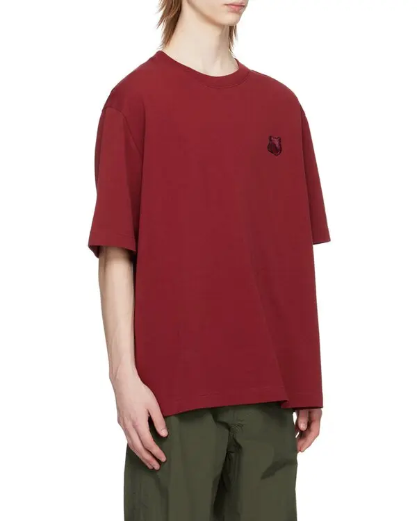 Maison Kitsuné Chillax Fox Patch Crewneck T-shirt