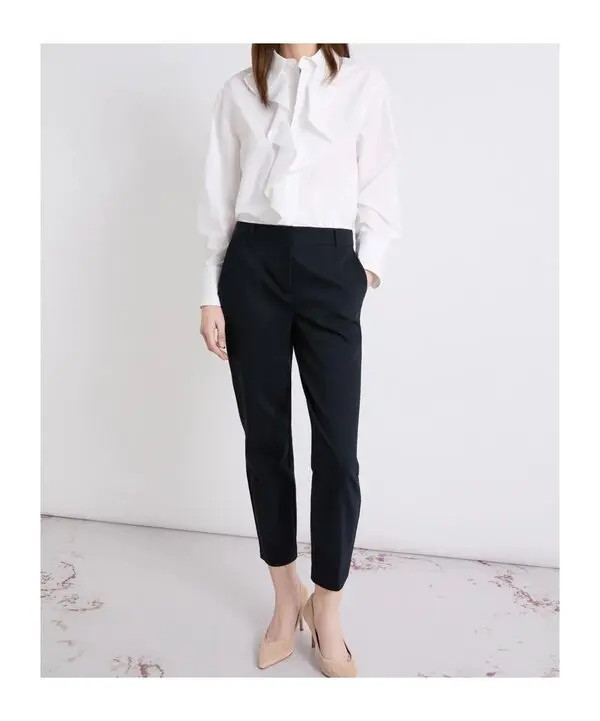 Marella Stretch Cotton-blend Trousers