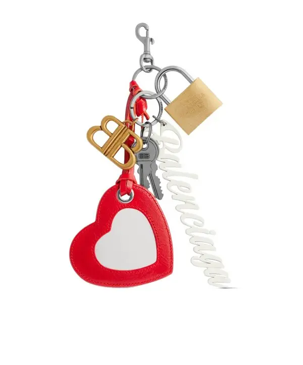 Balenciaga Paloma Charm/keychain In Multicolor