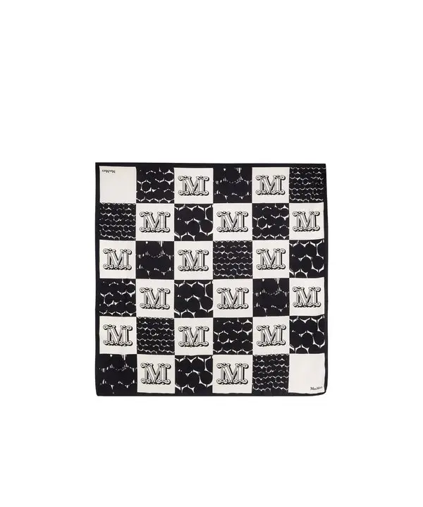 Max Mara Logo Printed Shawl