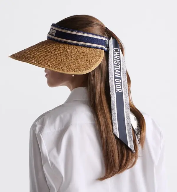 Dior Dioriviera D-ocean Visor With Mitzah