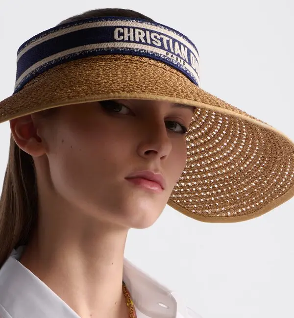Dior Dioriviera D-ocean Visor With Mitzah