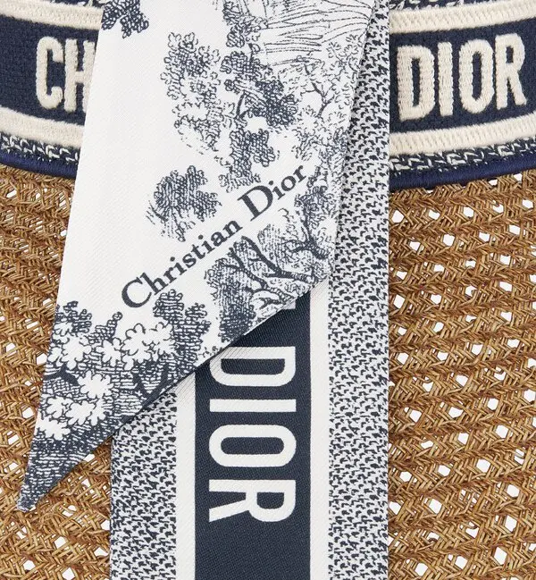 Dior Dioriviera D-ocean Visor With Mitzah