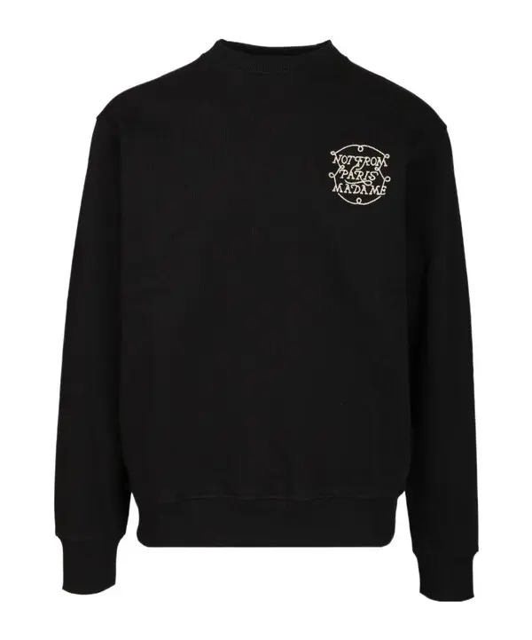 Drole De Monsieur Slogan Crewneck Sweatshirt